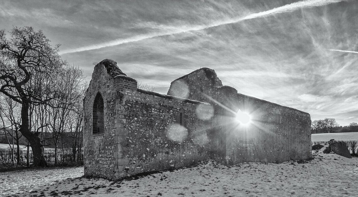 The ruins of St. James's church, Bix Bottom | Dark Oxfordshire